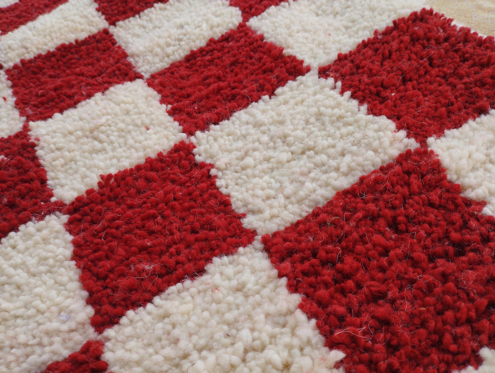 Red and White Checkered Rug Red Checkered Rug Green Checkered Rug Brown ...