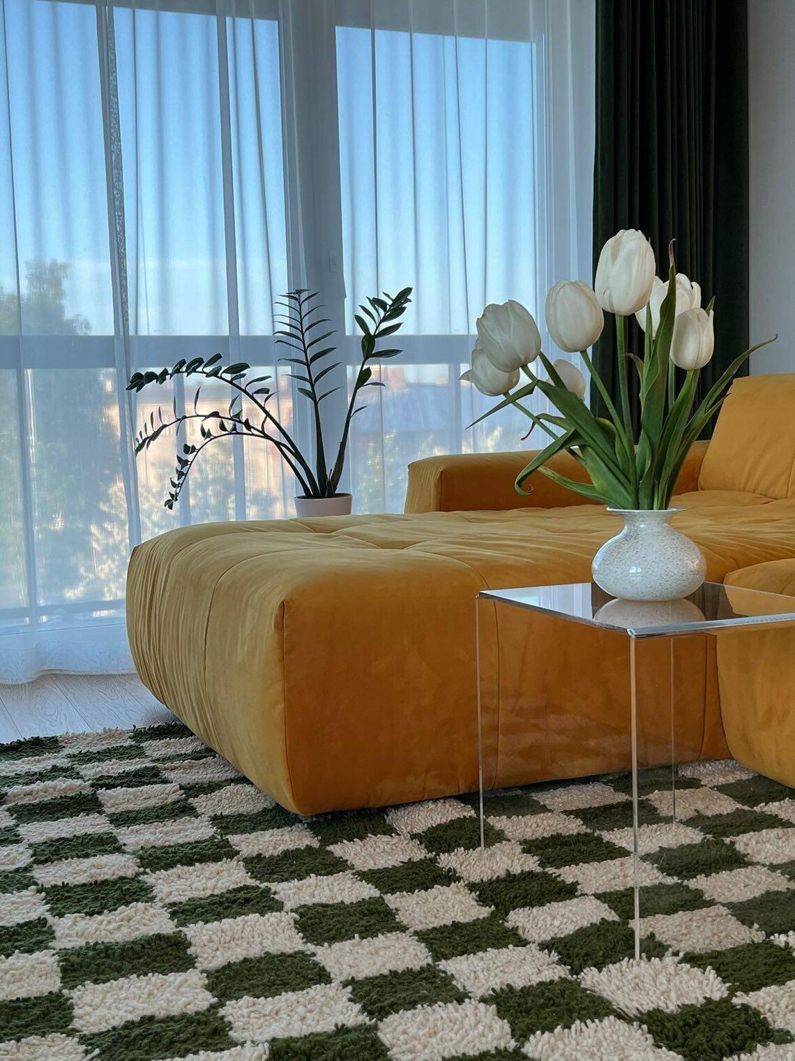 Moroccan Checkered Rug / Moroccan Handmade Checkered Rug / - Etsy