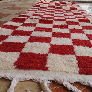Red and White Checkered Rug - Red Checkered Rug - Green Checkered Rug ...