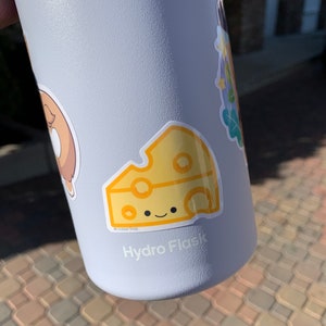Cute Cheddar Cheese Sticker Laptop Sticker Water Bottle Sticker - Etsy