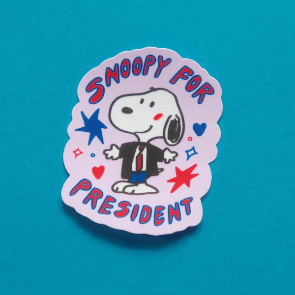 Snoopy for President - Etsy