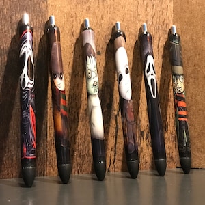 Halloween Pens / Horror Pens / Ink Joy Glitter Pens / Custom Glitter ...
