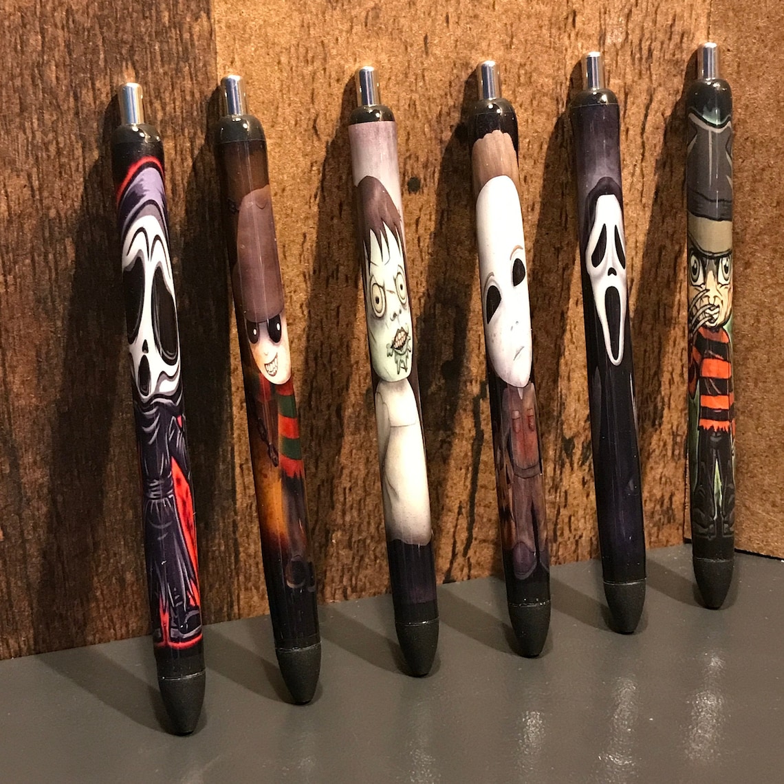 Halloween Pens / Horror Pens / Ink Joy Glitter Pens / Custom | Etsy