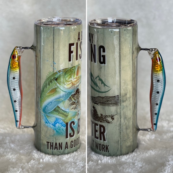 Fishing Lure Tumbler - Etsy