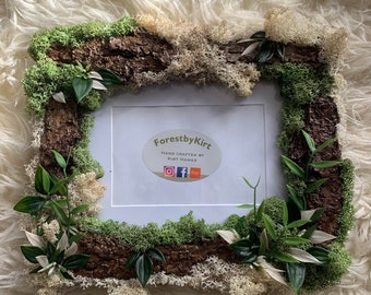 Handmade Green Woodland Photo Frame medium - Etsy