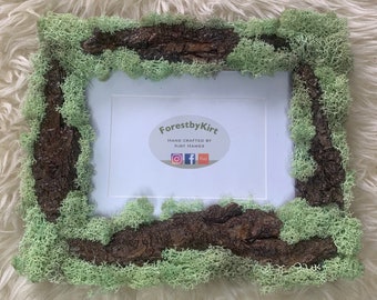 Handmade Green Woodland Photo Frame medium - Etsy