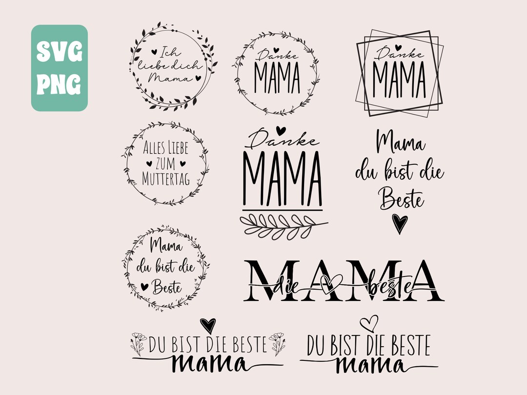 Mom Plotter File SVG, Plotter File Birthday, the Best Mom SVG, Happy Mother's Day, Spring Flower ...