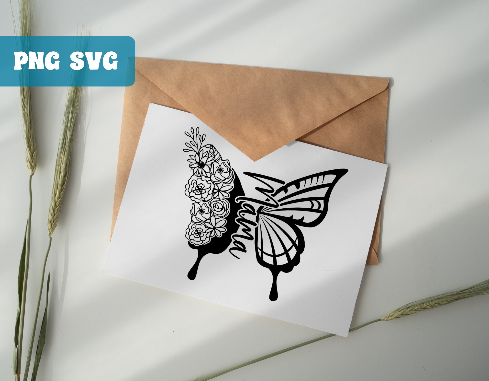 Mom Plotter File SVG, Plotter File Birthday, the Best Mom SVG, Happy Mother's Day, Mom Butterfly ...