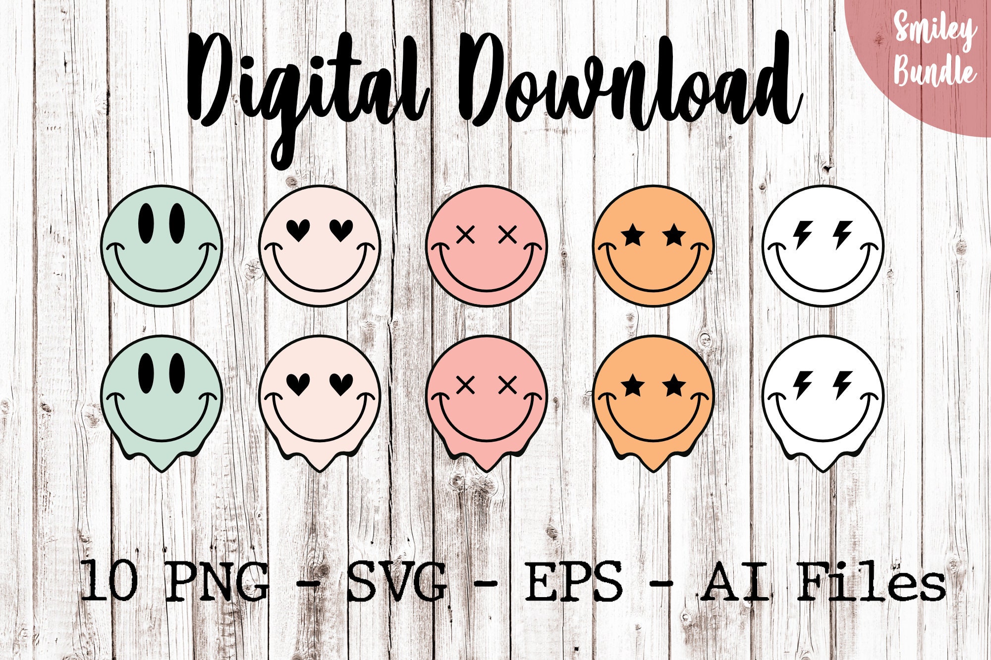 Smiley Face Svg Happy Face Svg Yellow Smiley Face Svg Emoji Svg Svg ...
