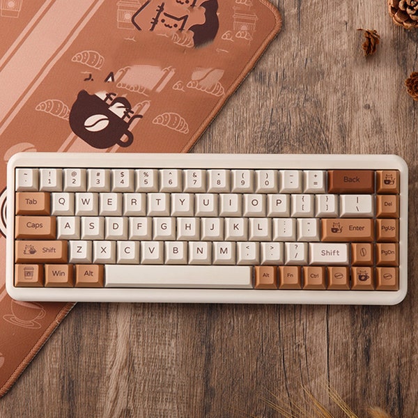 Coffee Keycap Set - Etsy