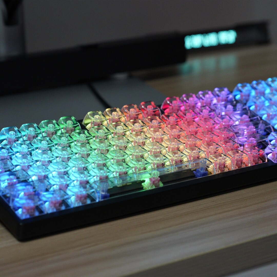 Transparent Keycap Setkeycaps Set for Gaming Mechanical - Etsy