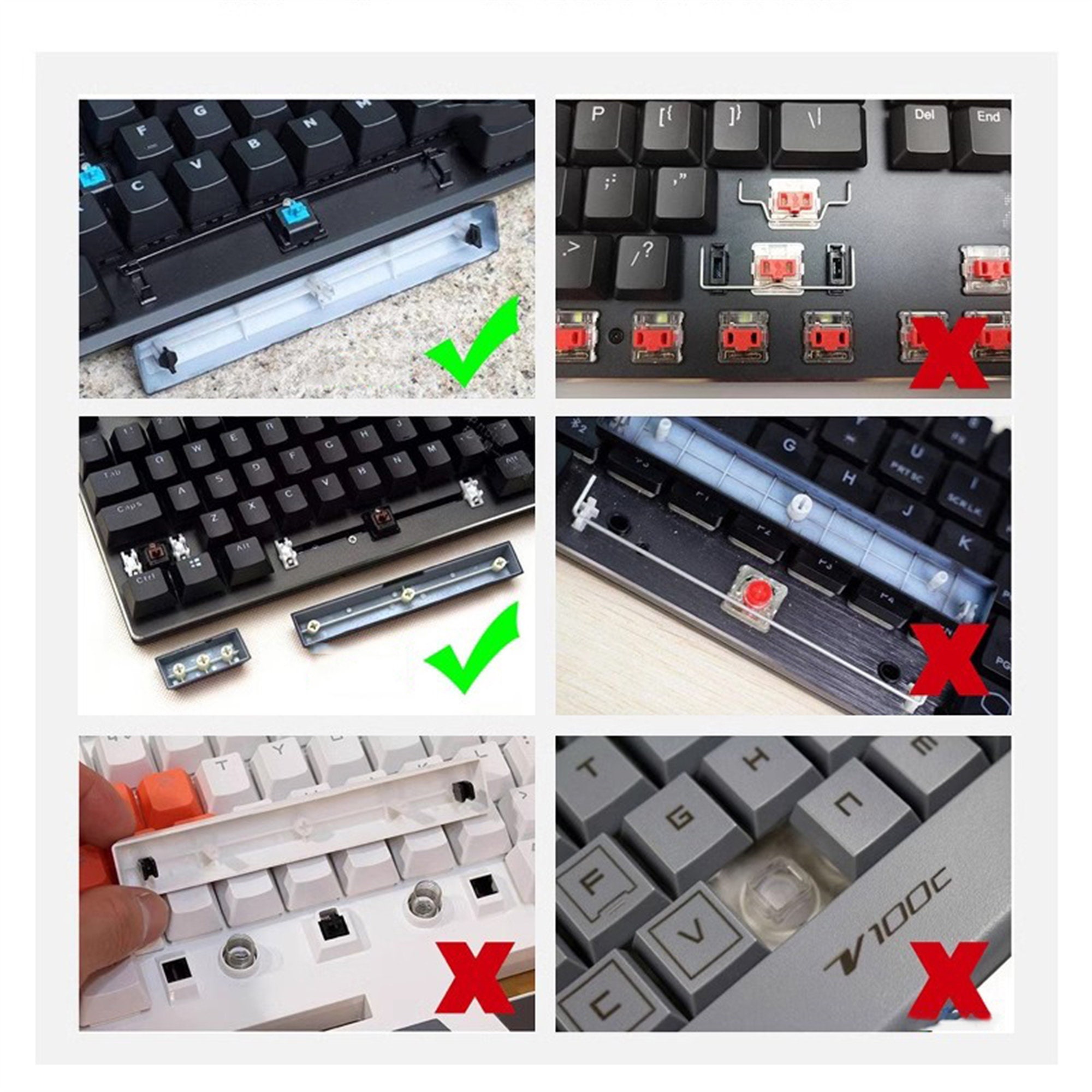 108pcs Halloween Skull Theme Keycaps Set Horror Skeleton - Etsy