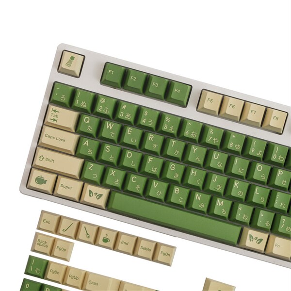 Cream Matcha Keycaps - Etsy