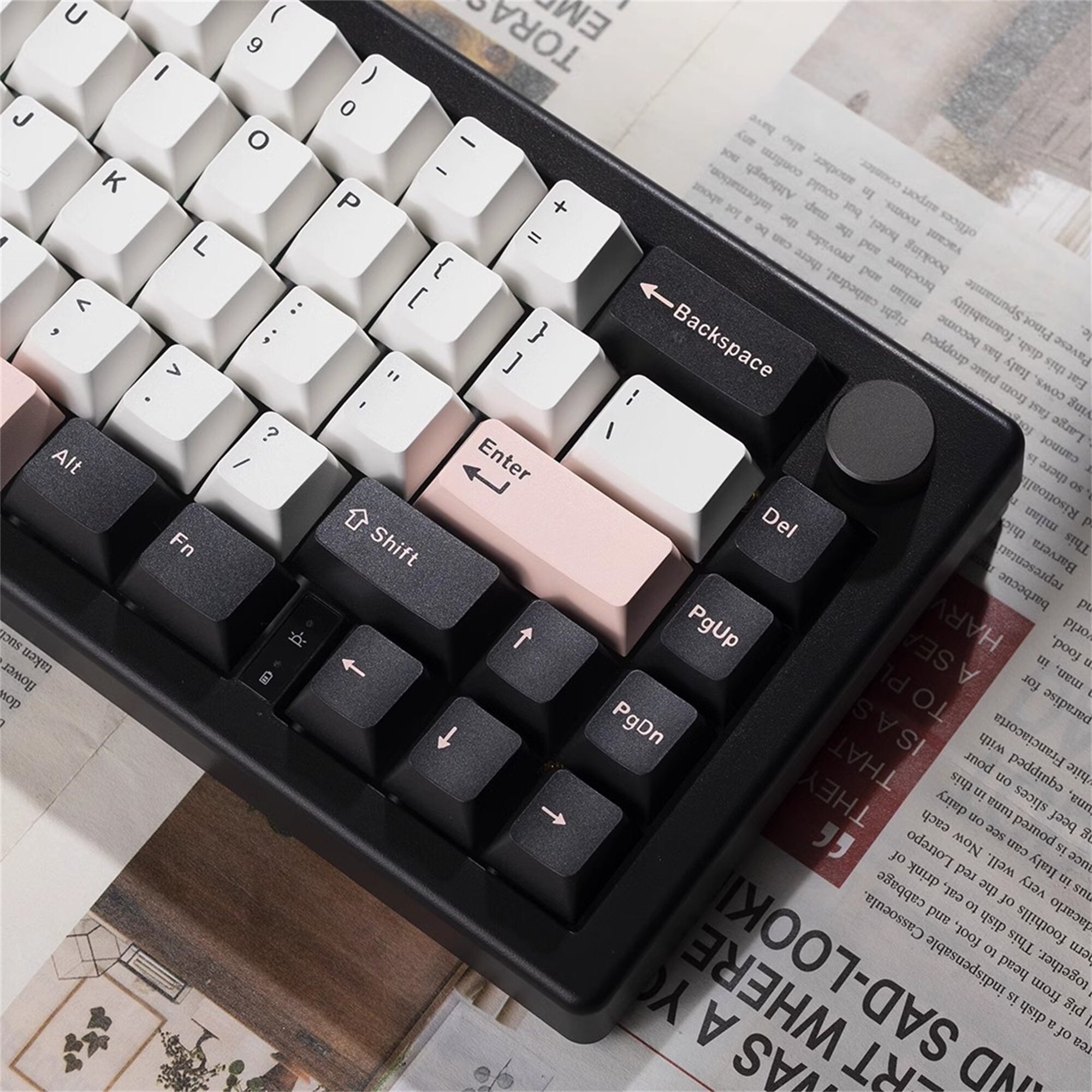 Cute Pink Cat Hot Swappable Mechanical Keyboard RGB Wireless - Etsy
