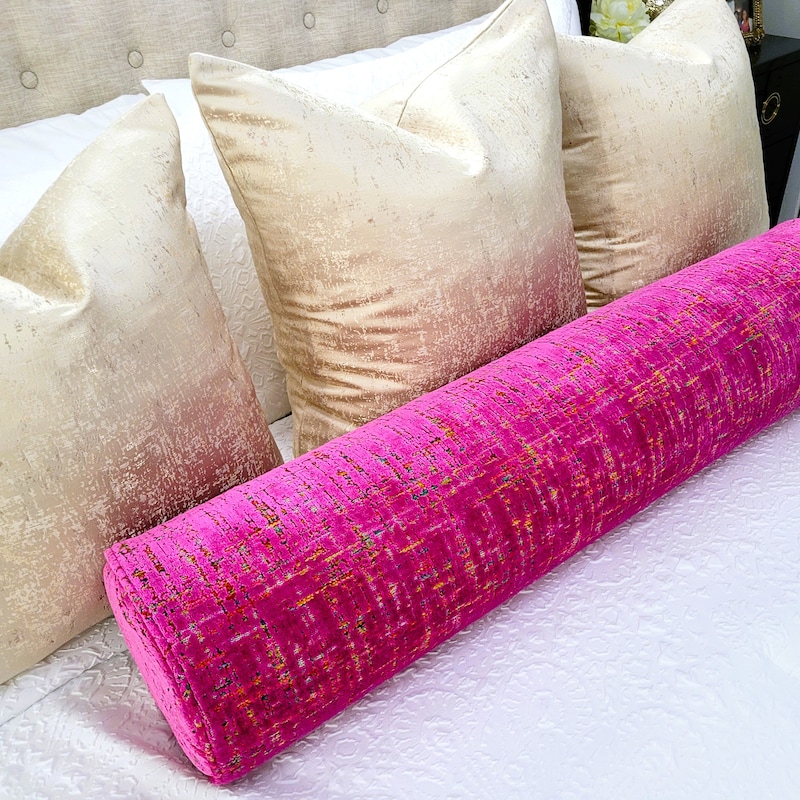 Purple Bolster - Etsy