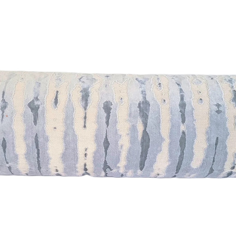 Blue Bolster Pillow - Etsy