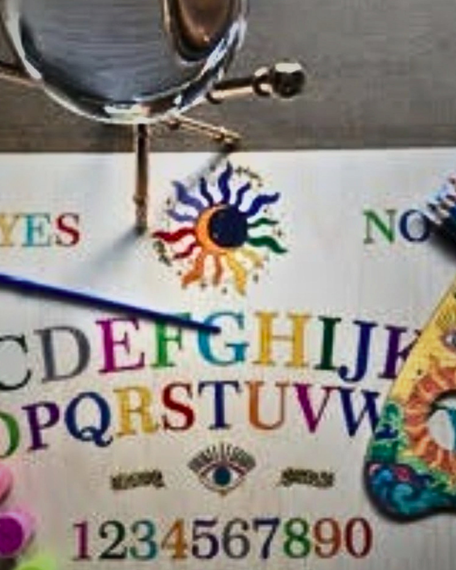 Customizable Wood Ouija Board and Planchette Set DIY Art Project ...