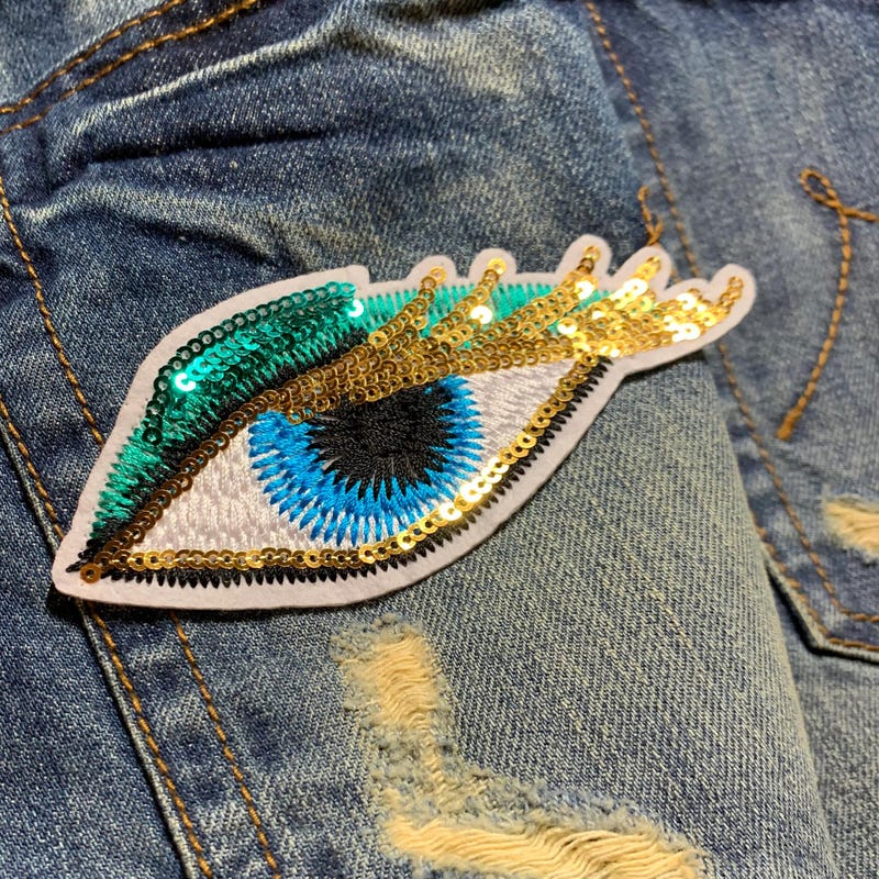 Evil Eye Patch - Etsy