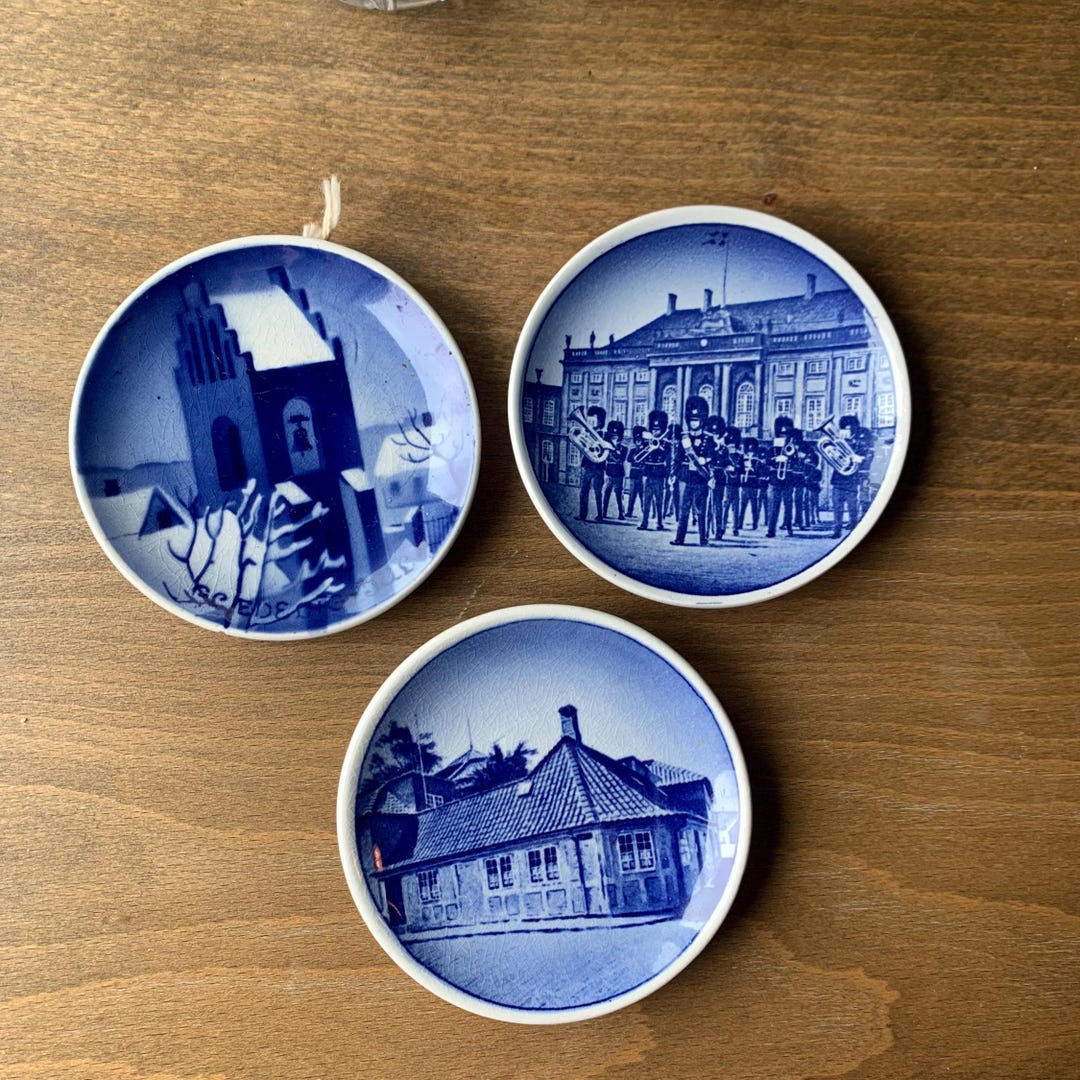 Vintage Royal Copenhagen Mini Plate: Danish Collector's Item - Etsy