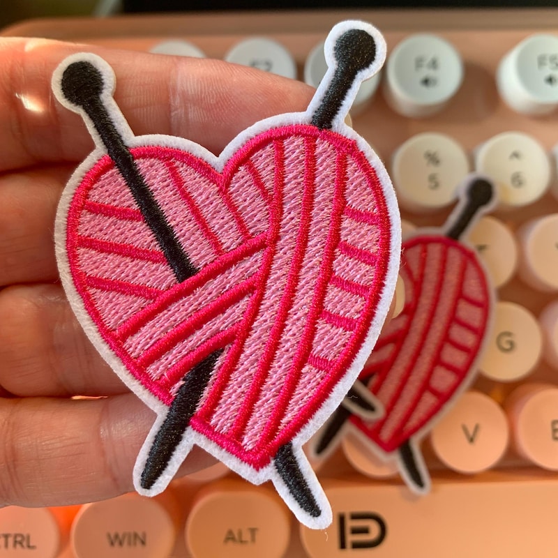Knitting Patch - Etsy