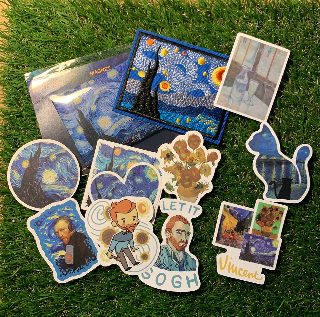 Van Gogh Theme Art Lover's Gift Bundle Starry Night - Etsy