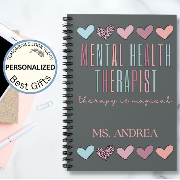 Therapist Notebook - Etsy
