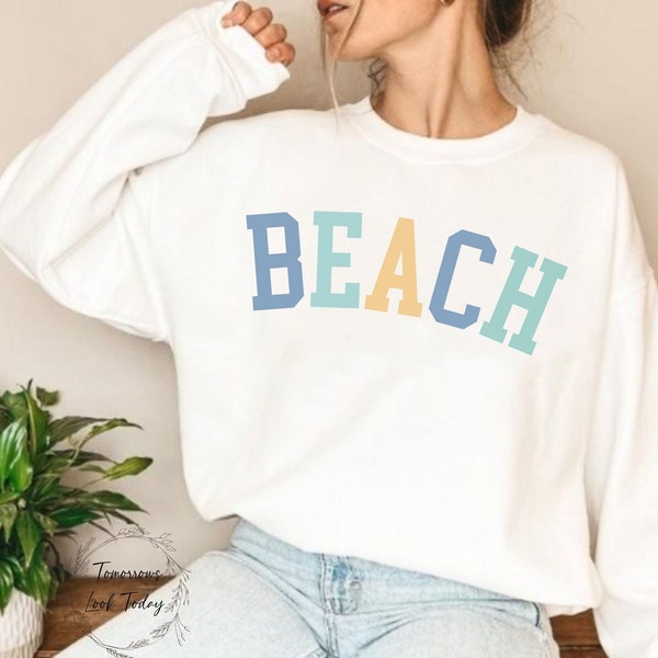 Beach Sweatshirt - Etsy