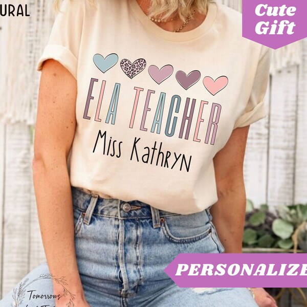 Ela Teacher Shirt - Etsy