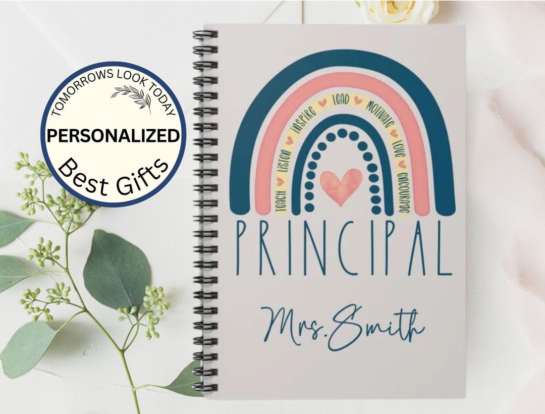 Personalized School Principal Gift, Gift for Superintendent, Teacher ...