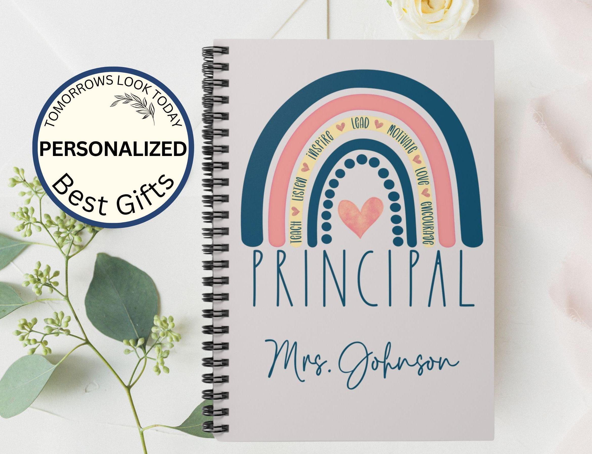 Personalized School Principal Gift, Gift for Superintendent, Teacher ...
