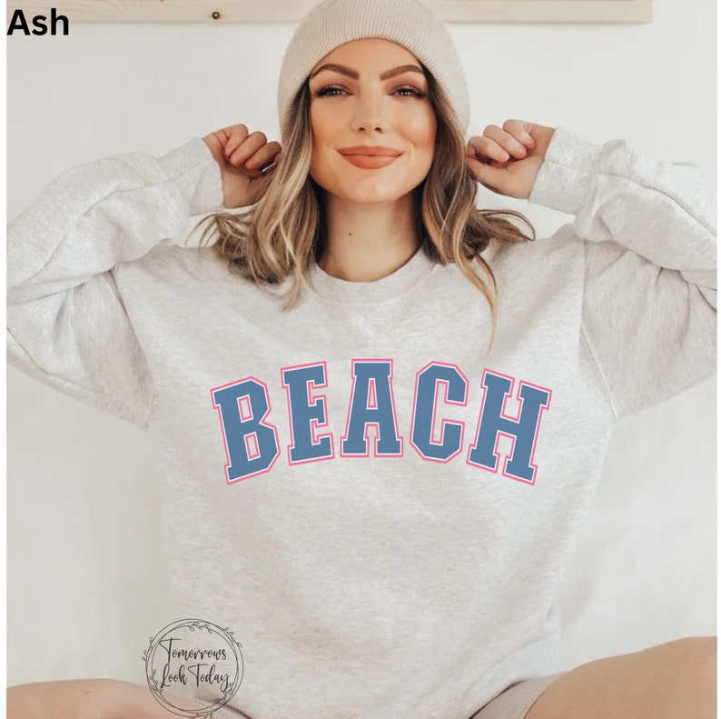 Beach Sweatshirt Beach Sweater Beach Shirts for Women Gift - Etsy