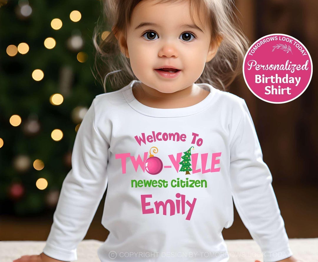 2nd Birthday Shirt, Twoville Birthday, Toddler Birthday Tee, Mommy and ...