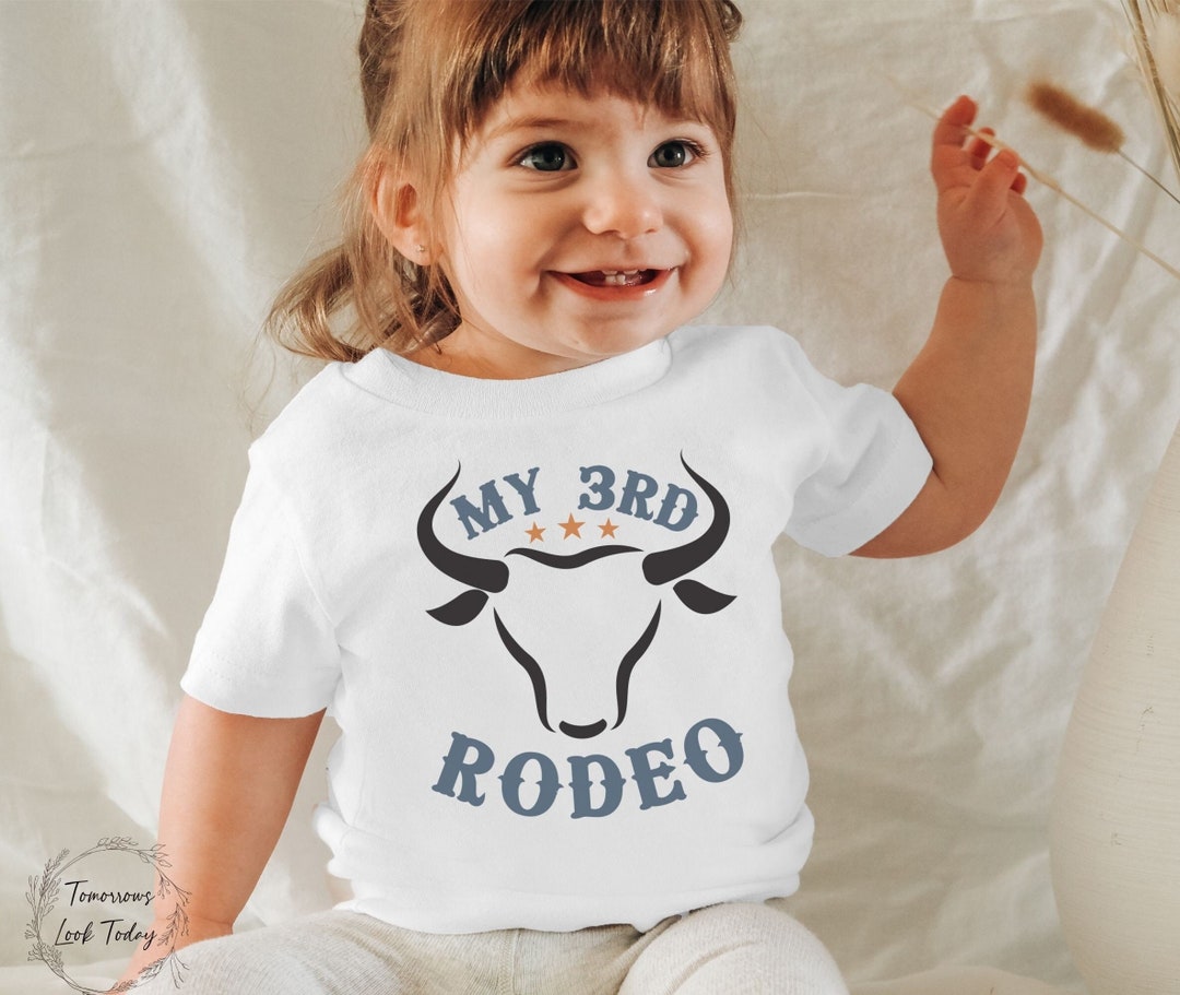 My Third Rodeo Birthday Shirt, 3rd Rodeo Matching Family Shirts, Rodeo ...
