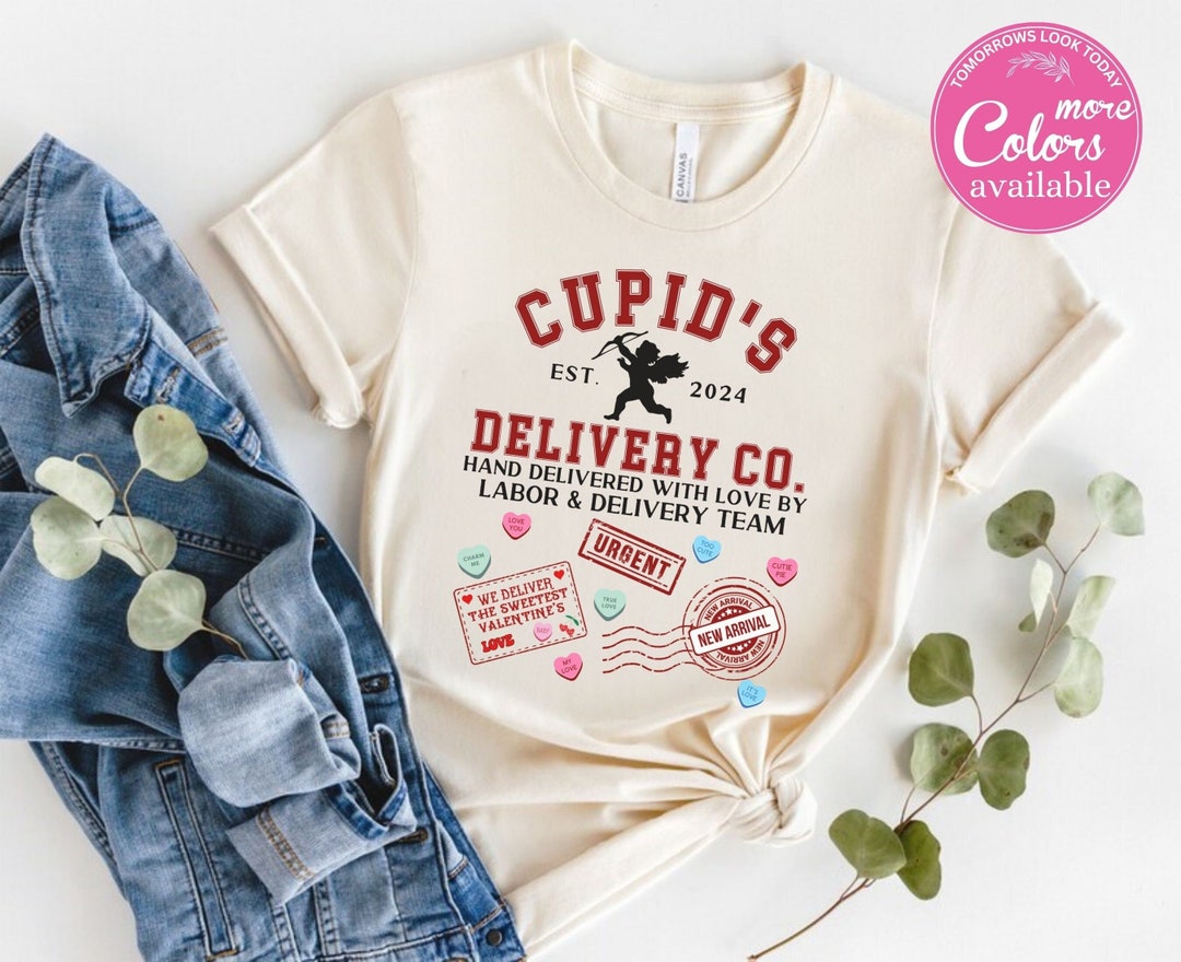 Labor & Delivery Valentine's Day Shirt, Cupid's Labor and Delivery, OB ...