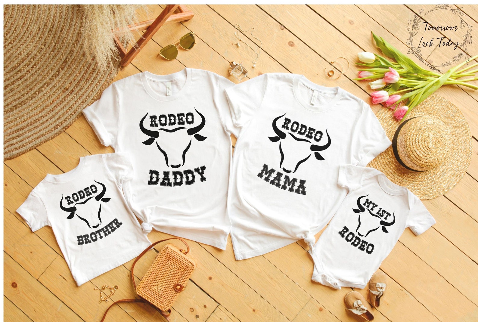 My First Rodeo Birthday Shirt 1st Rodeo Matching Family - Etsy
