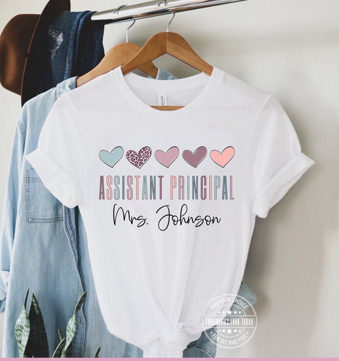 Principal Shirt Personalized Assistant Principal Tshirt - Etsy