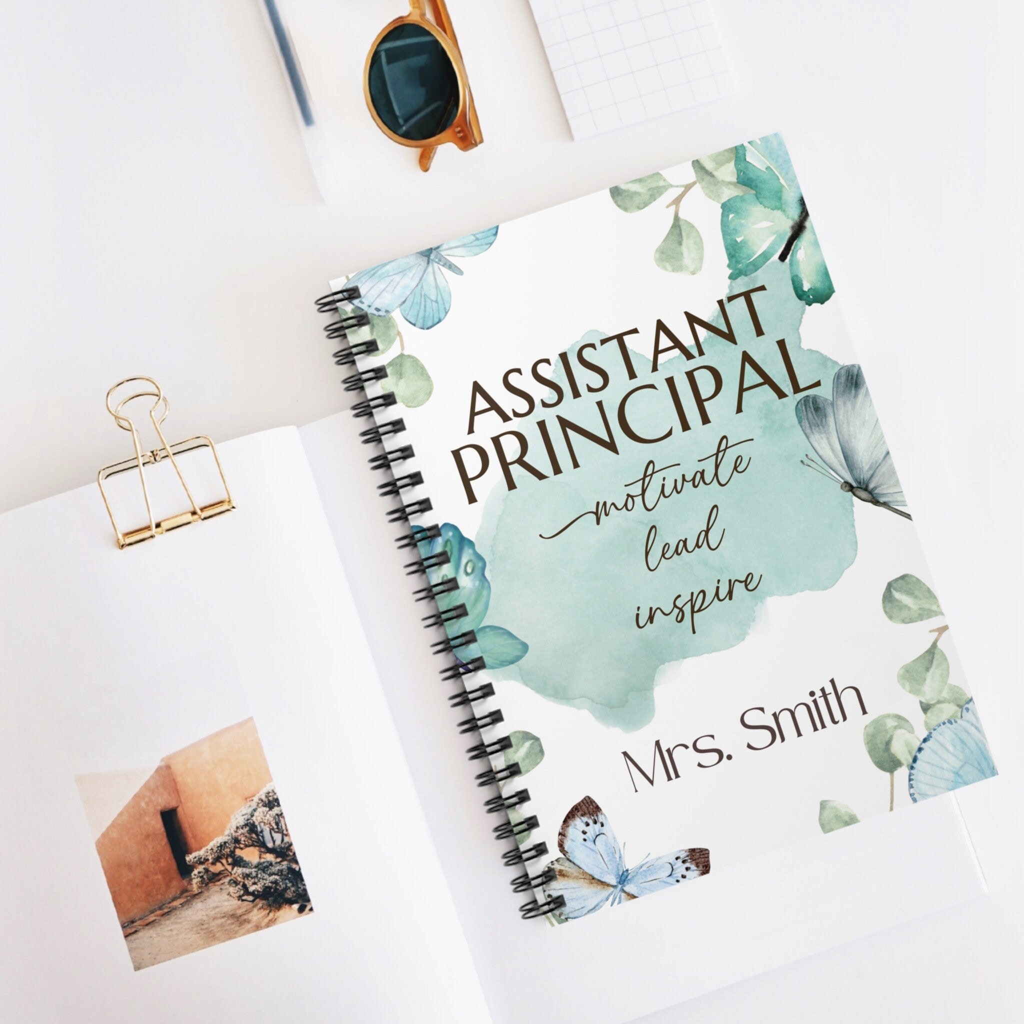 Assistant Principal Gift, Personalized Vice Principal Notebook ...