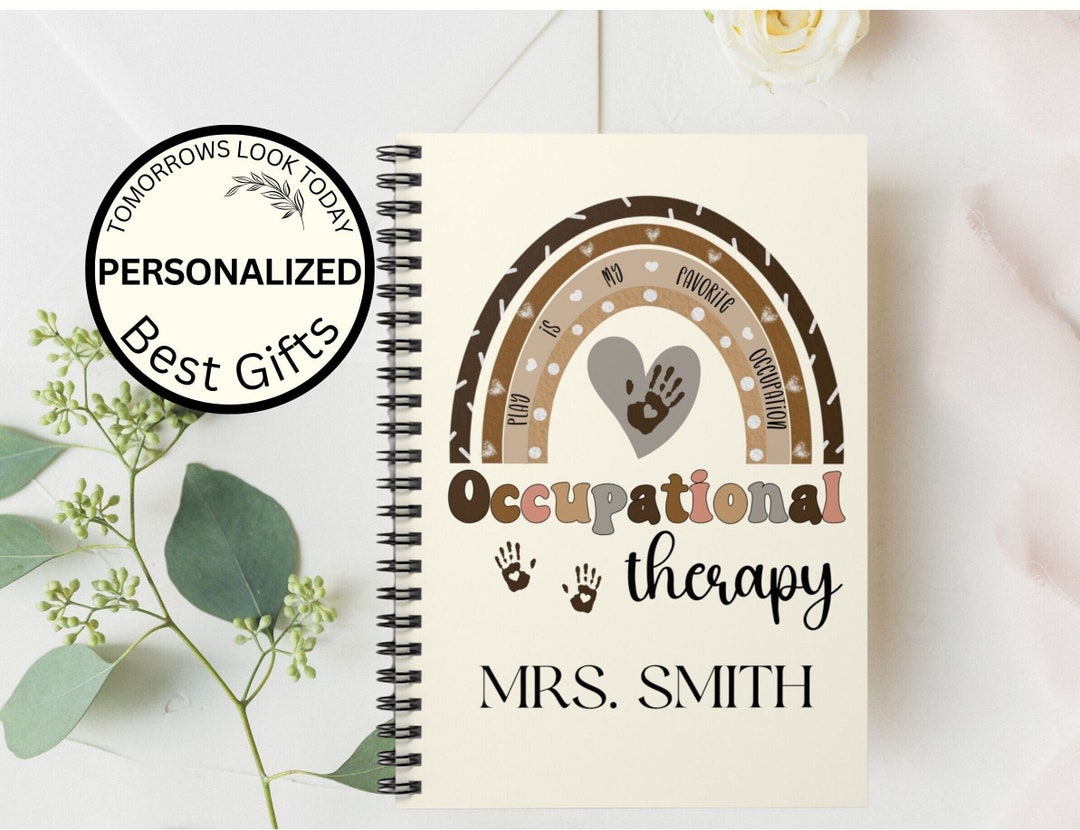 Personalized Occupational Therapy Gift, OT Notebook, COTA, Occupational ...