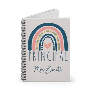 Personalized School Principal Gift, Gift for Superintendent, Teacher ...