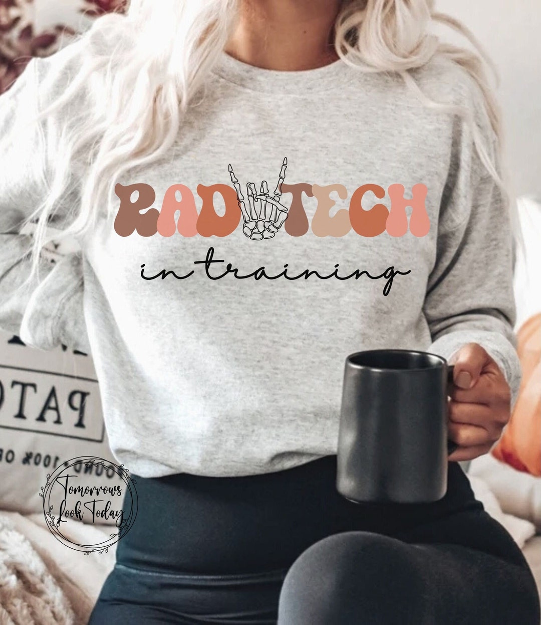Radiology Shirt Rad Tech in Training Sweatshirt Xray Tech - Etsy