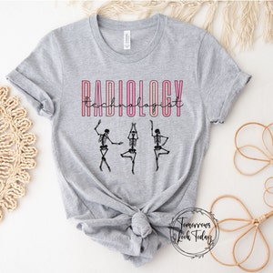 Radiology Shirt, Xray Technologist Shirt, Rad Tech, Radiologic ...