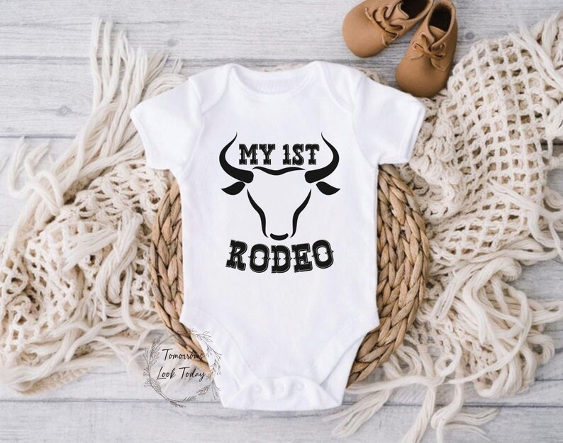 My First Rodeo Birthday Shirt 1st Rodeo Matching Family - Etsy