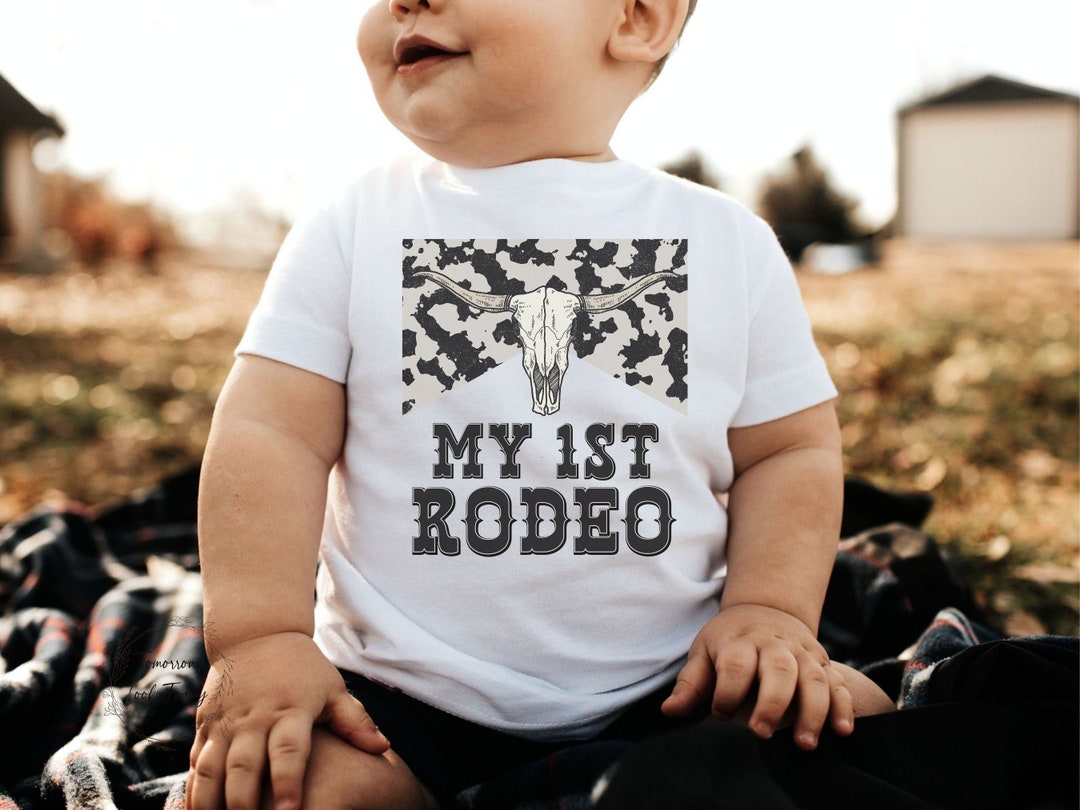 My First Rodeo Birthday Shirt, Rodeo Matching Family Shirts, 1st Rodeo ...