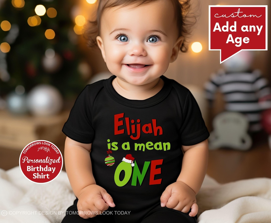 You Are a Mean One Birthday, He's a Mean One Birthday Shirt, You're a ...
