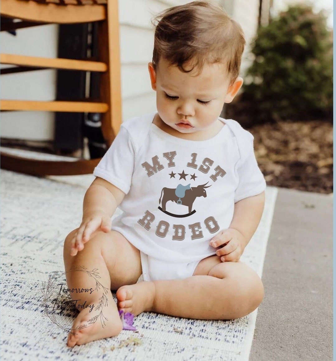 My First Rodeo Birthday Shirt, Rodeo Matching Family Shirts, Twins 1st ...