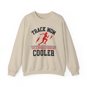 Track Mom Shirt, Like a Regular Mom but Cooler, Track and Field ...
