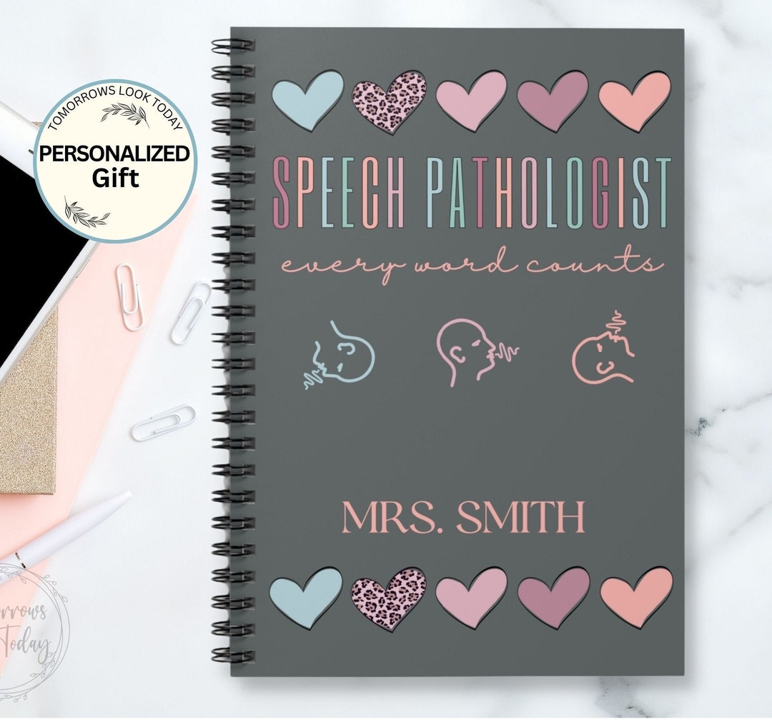 Speech Therapist Gift, Personalized Gift for Therapist, Speech Language ...