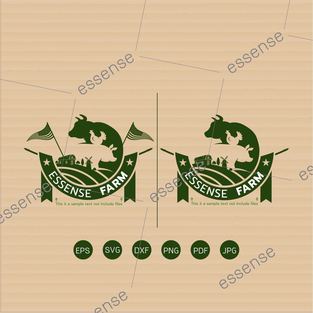 USA Farm Logo Svg,farm Svg,farm Svg Files,farmhouse Svg,farm Animal Svg ...