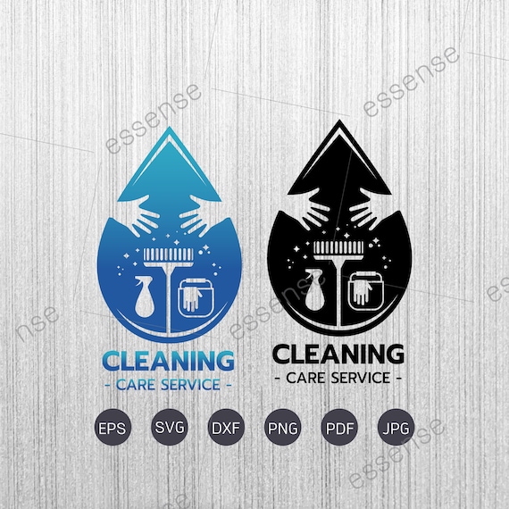 Cleaning Logo Svg Cleaning Svg Cleaning Services Svg | Etsy