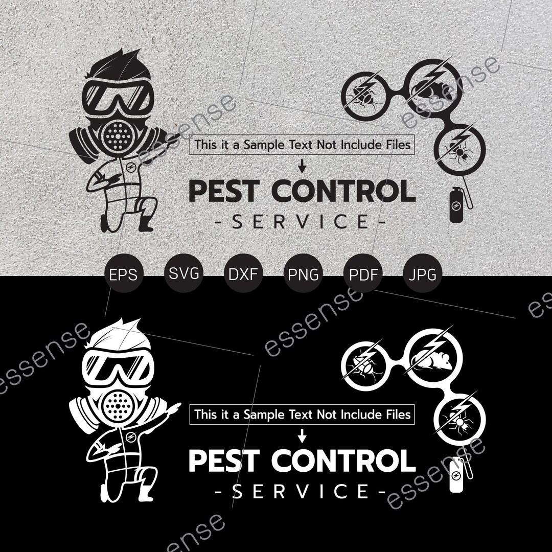 Pest Control Logo Svg,pest Control Service Svg,pest Control Business ...